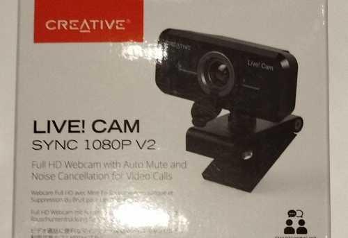 Вебкамера Creative live cam sync 1080p v2