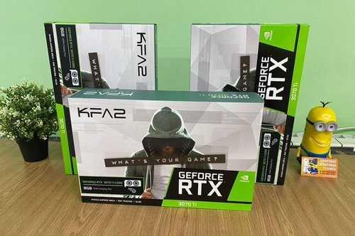 Новая Видеокарта KFA2 RTX 3070 Ti (1-Click OC)
