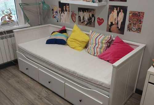 Кровать двухспальная IKEA hemnes