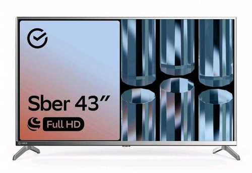 Новый телевизор Sber SDX-43F2012S, 43" (109см)