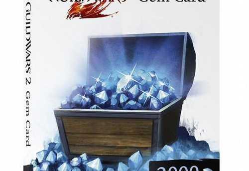 Guild Wars 2: 2000 Gem Card (PC) - ключ активации