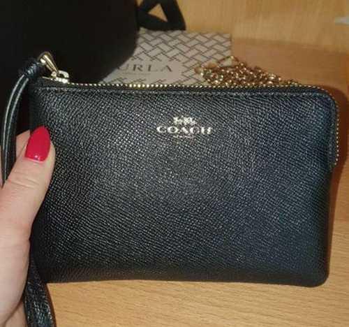 Кошелек женский кожа Coach