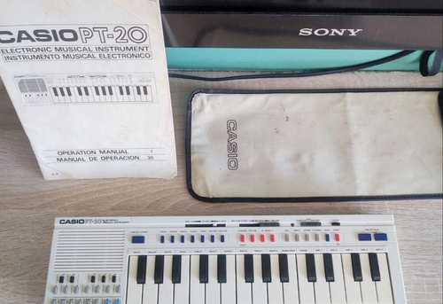 Синтезатор casio PT-20