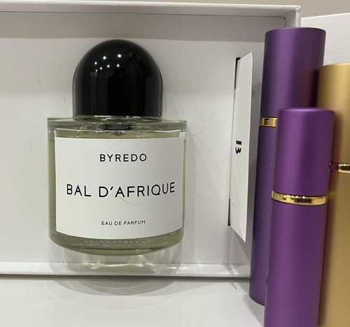 Byredo bal d afrique распив