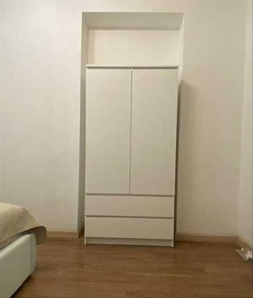 Шкаф белый матовый 900 не IKEA