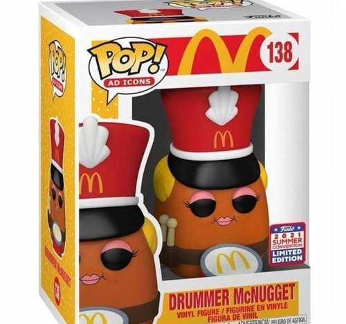 Funko Pop Drummer mcnugget 138