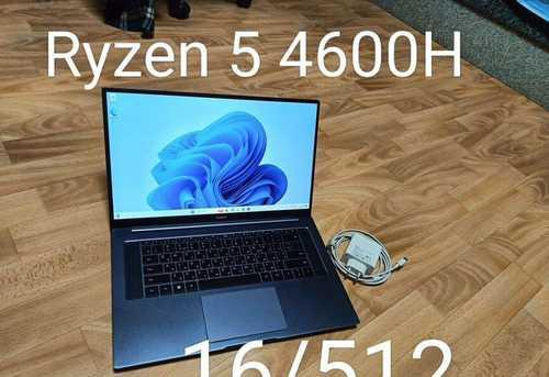 Huawei matebook d16/Ryzen 5 4600H/16/512