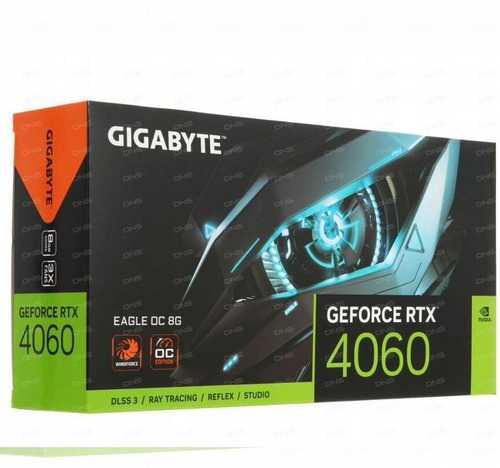 Видеокарта gigabyte GeForce RTX 4060 eagle OC