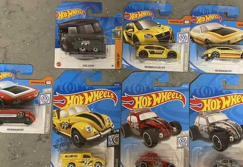 Hot wheels набор из 7 Volkswagen