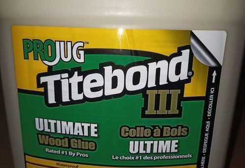 Клей для дерева Titebond III Ultimate 8.14 литра