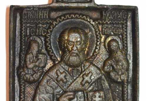 Икона Николай Мир Ликийский. 18 век