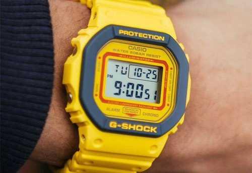 Часы Casio G-shock DW-5610Y-9 новые с гарантией