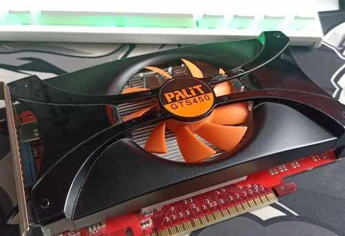 Видеокарта palit GeForce GTS450 1GB gddr5