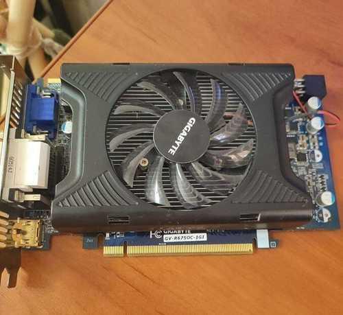 Видеокарта Radeon HD6750 1Gb DDR5 Gigabyte