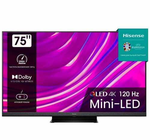 Телевизор Hisense 75U8HQ Mini LED