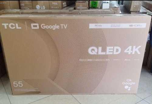 Новый Qled TCL 55c647 120гц