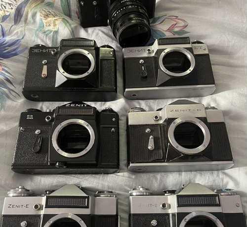 Плёночные фотоаппараты Zenit ET, B, E, EM, 11