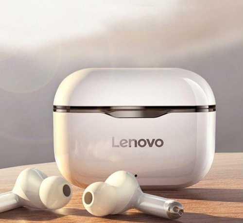 Lenovo LivePods TWS наушники, форма Airpods Pro