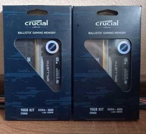 Crucial Ballistix 32gb 3600 cl16 ddr4 rgb