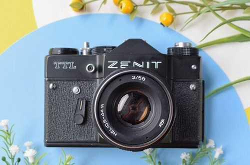 Фотоаппарат Zenit TTL kit Helios-44м 2/58