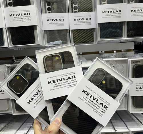 Чехол Kevlar на iPhone 16 / 16 Pro / 16 Pro Max