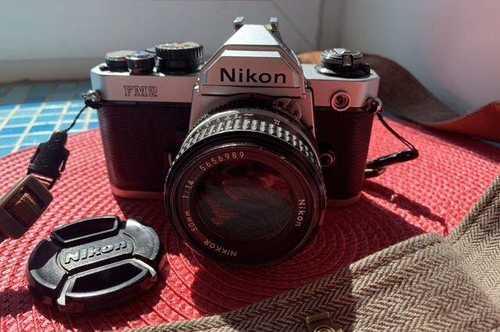 Nikon FM2 + Nikkor 50 mm f/ 1.4 non-Ai
