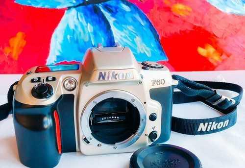 Nikon f60 пленочный зеркальный