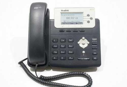 IP-телефон Yealink SIP-T22P 3*SIP PoE и 5V