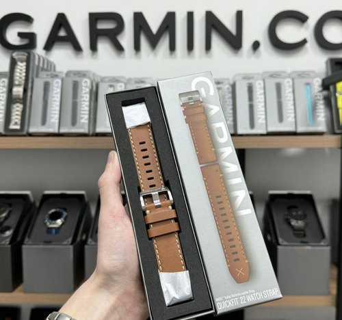 Ремешок Garmin Marq Leather Italian Vacchetta