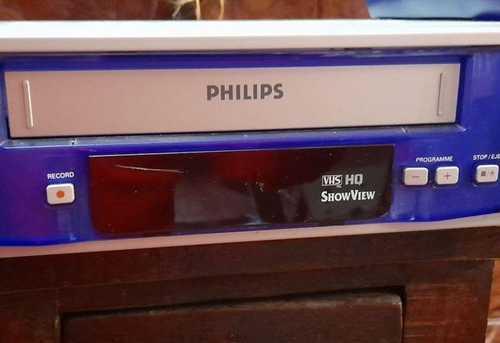 Видеомагнитофон philips