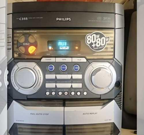 Музыкальный центр philips с 356