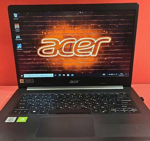 Acer 14 IPS FHD i5-10210U 8-ядер 12Gb 256SSD MX350