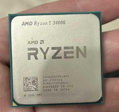 Ryzen 5 3400g