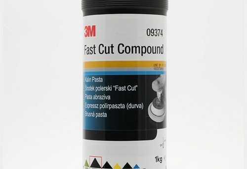 Паста полировальная 3M Fast Cut Compound 09374,1л