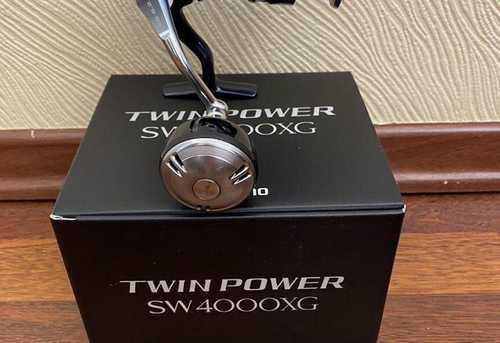 Катушка shimano 21 twinpower SW 4000 XG