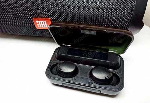 Колонка JBL + Беспроводные Наушники Комплект