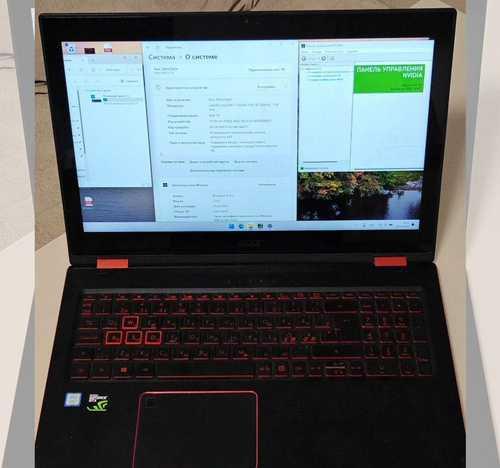 Acer Nitro 5 Spin (i7 8550u, gtx 1050 4gb)