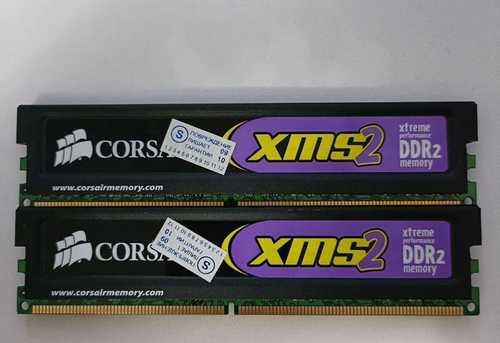 Оперативная память ddr2 corsair 1066 4gb