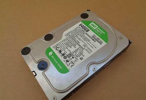 Жесткий диск нерабочий WD 640 GB