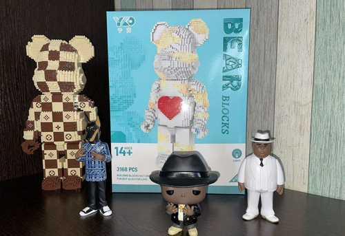 Конструтор аналог лего Bearbrick 3200 деталей