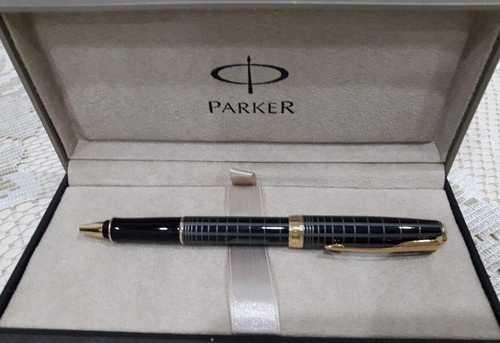 Ручка роллер "Parker Sonnet, Dark Grey Laquer GT"