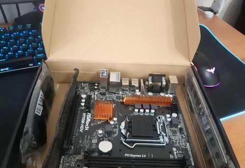 Плата Asrock h110m-HDV r 3.0