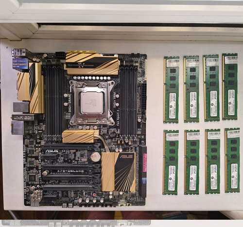 Asus X-79 Deluxe, Intel I7-4960X Extreme Edition