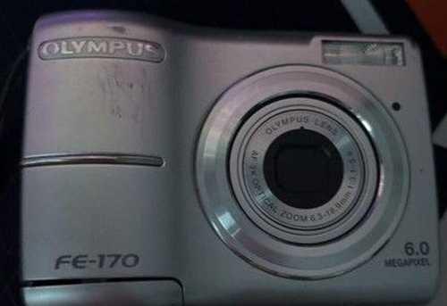 Компактный фотоаппарат olympus fe-170