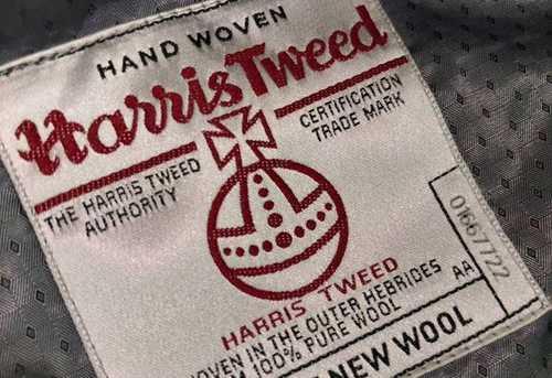 Винтажный твидовый пиджак Harris Tweed