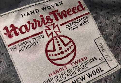 Винтажный твидовый пиджак Harris Tweed