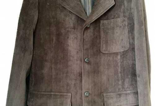 Вельветовый мужской пиджак Giorgio Armani 54 р