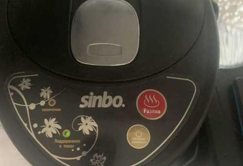 Термопот Sinbo 730 Вт, черный/серебристый SK 7381