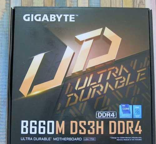 Gigabyte B660M DS3H DDR4 (lga1700)