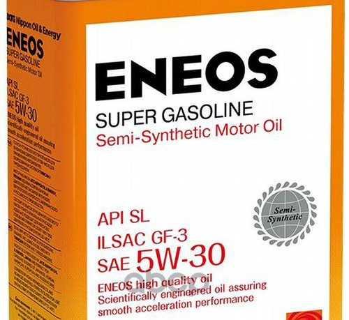 Eneos Super Gasoline 5W30 (4L) масло моторн. п